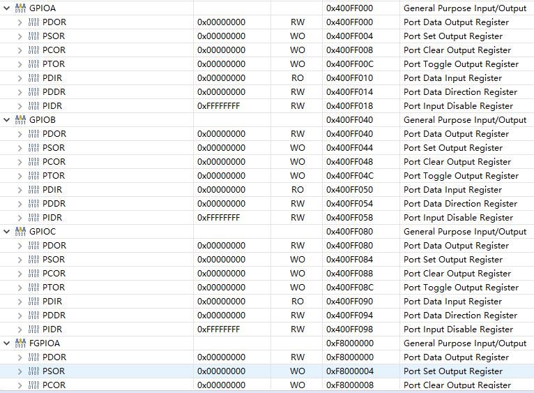 Solved: KEA128 S32DS USB-ML-UNIVERSAL debug , GPIO regisiter do not change ? - NXP Community