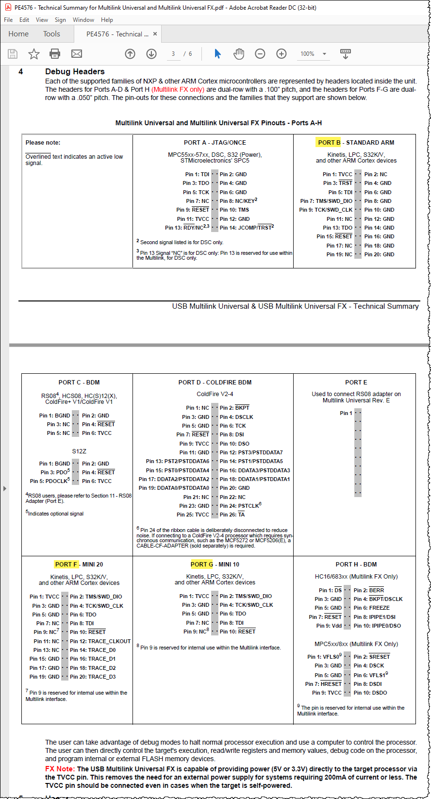 How earse and recover locked kinetis Device usining PE micro Probe ...