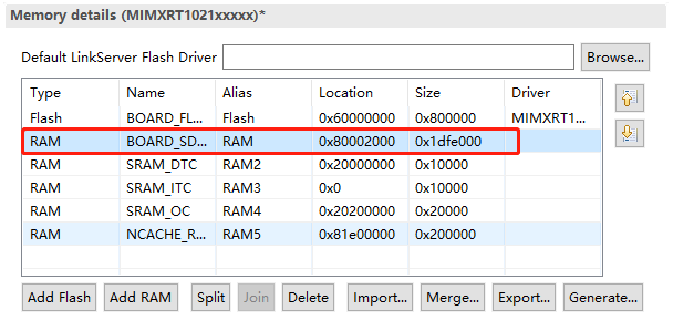 MCUXPresso IDE check Link application to RAM burn error - NXP Community