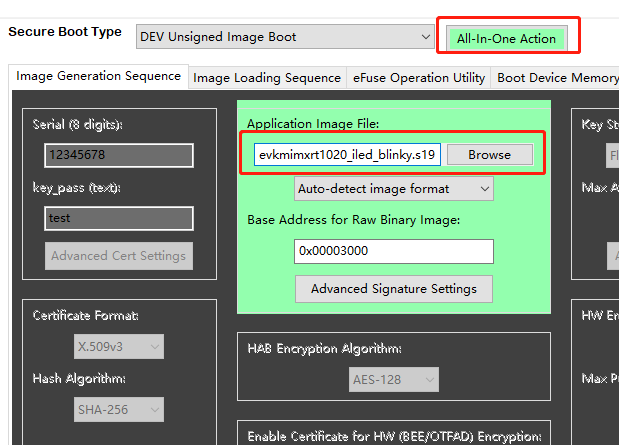 MCUXPresso IDE check Link application to RAM burn error - NXP Community