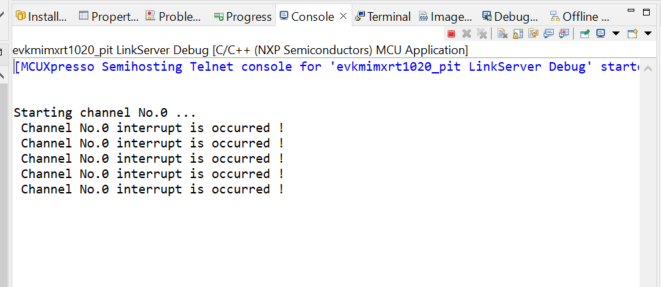 Re: Debugging sessions suspended unexpectedly when using semihost - NXP Community