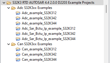 RTD Examples S32k358 - NXP Community