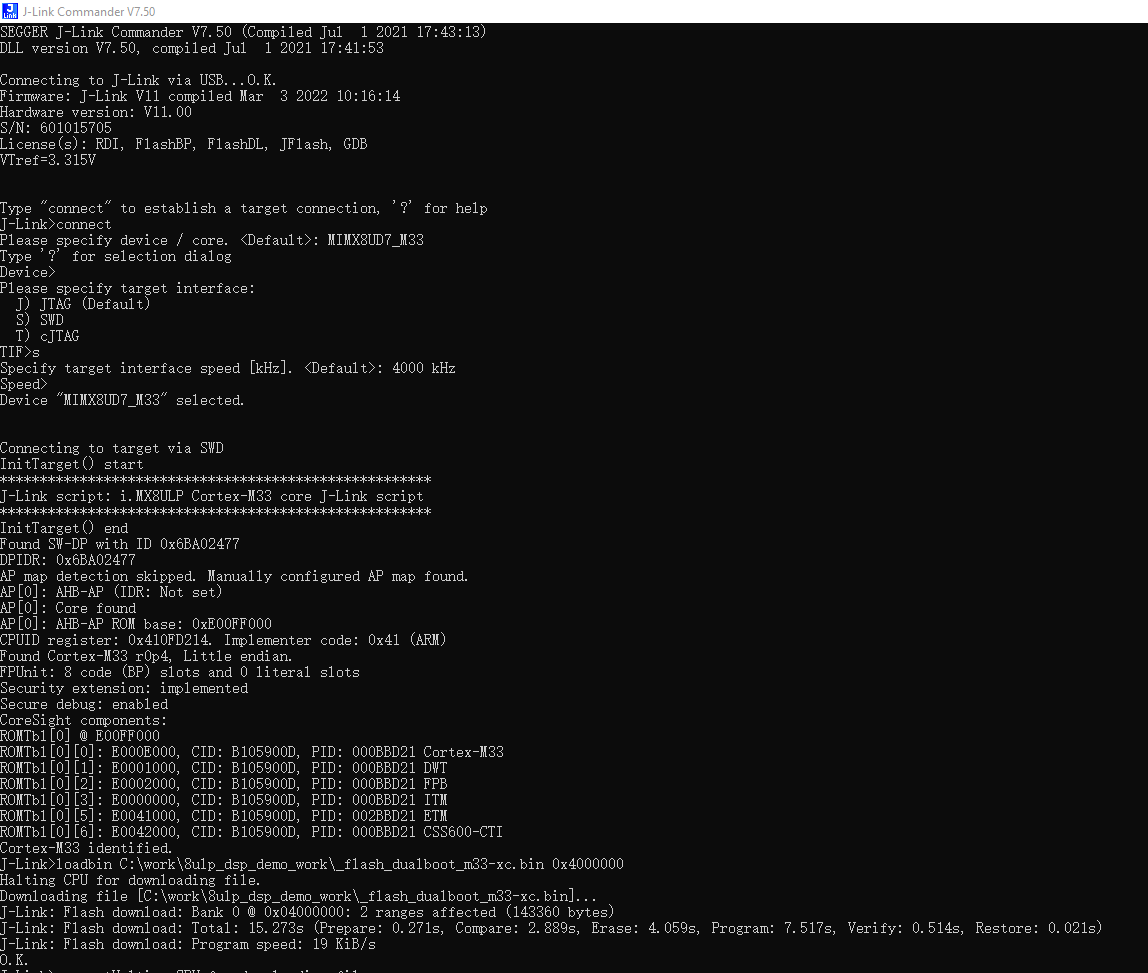 step by step: load fusion fw to 8ulp flash - NXP Community