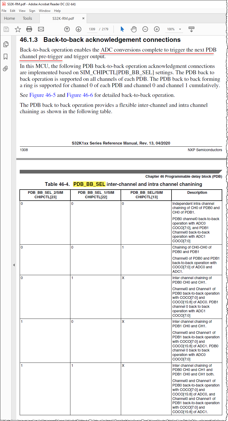 Solved: S32K148 PDB ADC - NXP Community
