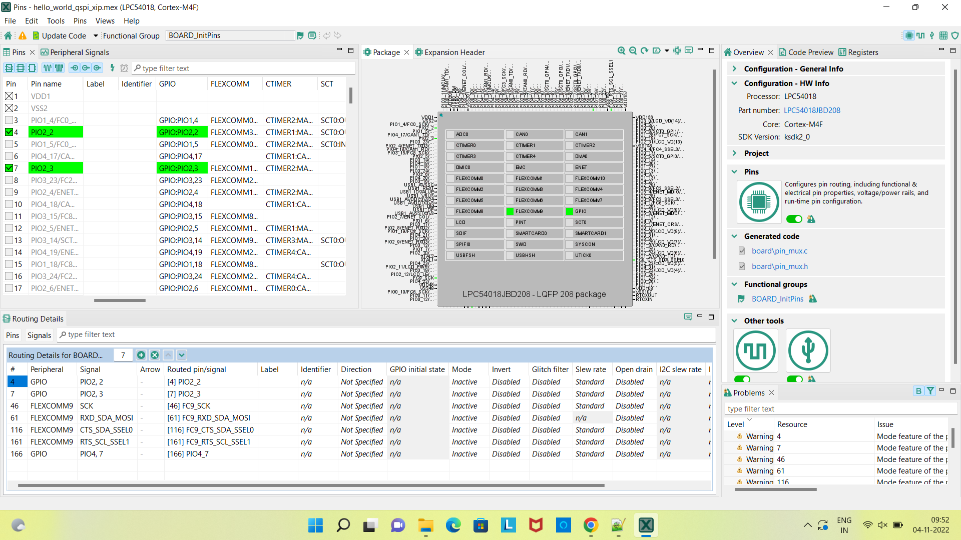 LPC54018 Customized board XIP project SPI clock issue - NXP Community