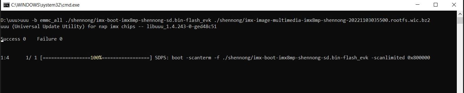 imx 8 uuu usb download进入不了FB模式 - NXP Community
