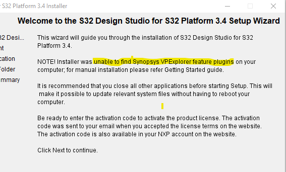 S32DS Installation Guide about vpexplorer-feature.zip - NXP Community