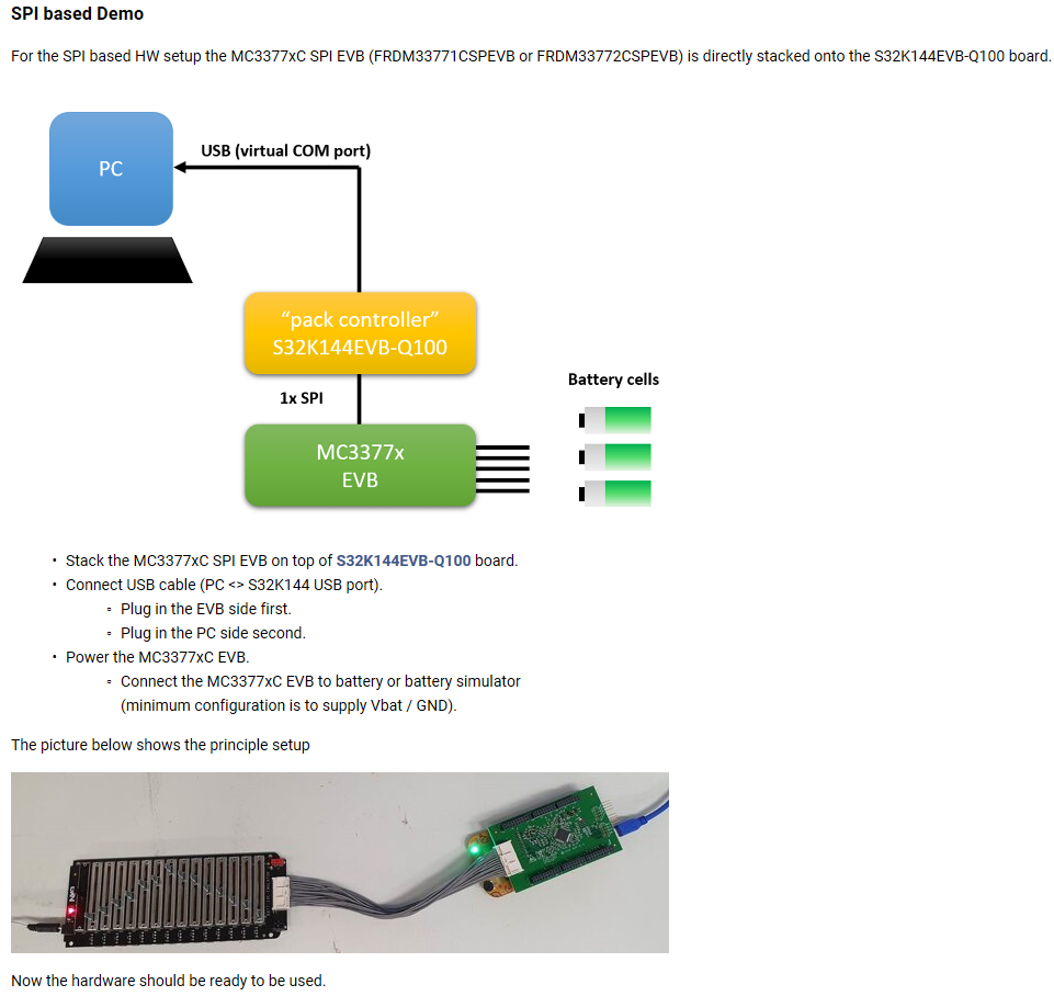 Solved: how to start with Evaluation Board for MC33771C - NXP Community