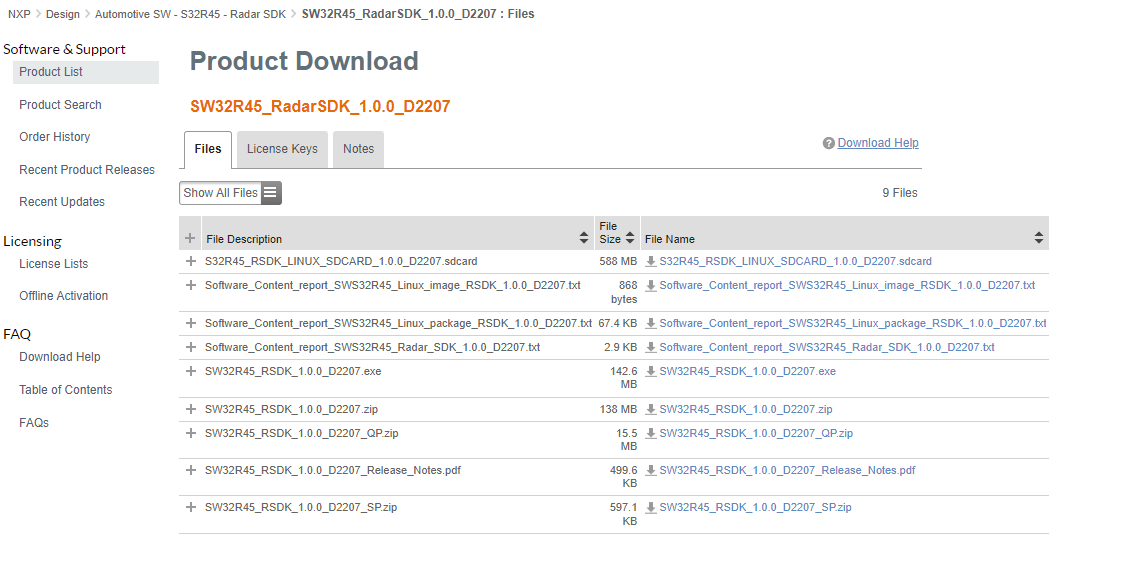 Solved: What's the difference between auto_yocto_bsp and radar-sdk for S32R45 - NXP Community