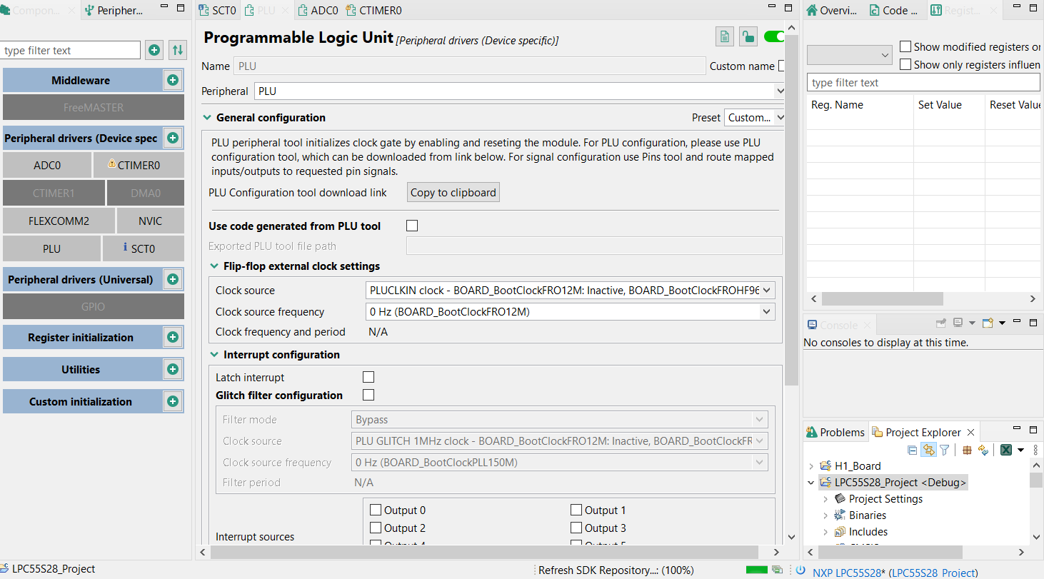 Solved: MCUXpresso PLU LPC55 schematic error - NXP Community