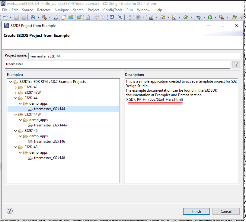 Freemaster example in S32 Design Studio for S32K144EVB - NXP Community