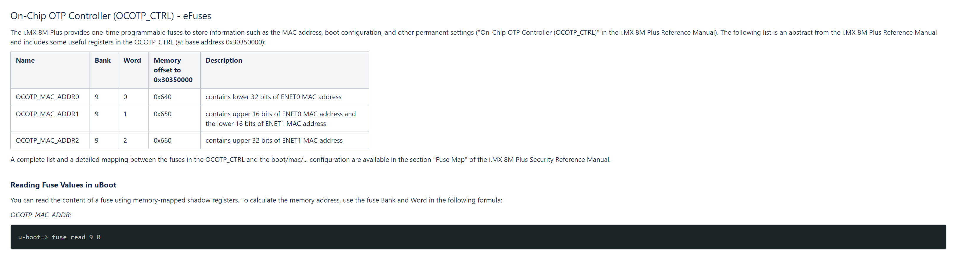 Solved: read out i.MX8M-plus serial number - NXP Community