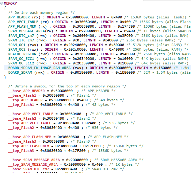 Solved: Cannot move the ISR vector to a different area in external Flash - NXP Community