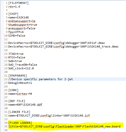 S32K148 cant change FSEC byte - NXP Community