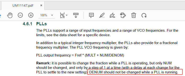 how LPC55 change PLL out wile PLL is running - NXP Community
