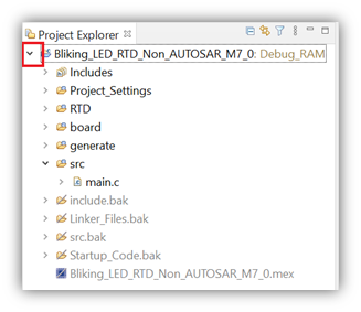 HOWTO: Create a Blinking LED application project for S32R45 using S32 RTD Non AUTOSAR - NXP ...