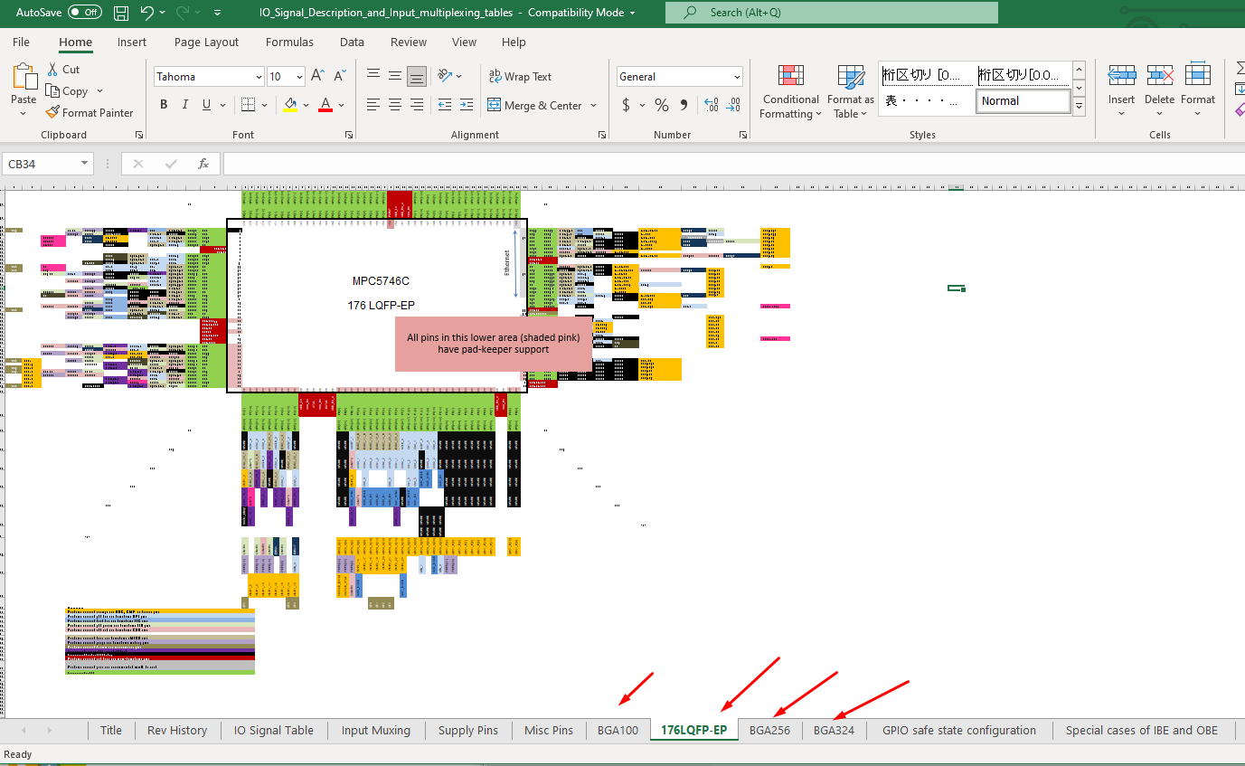 Solved: pinout tool for MPC5746C - NXP Community
