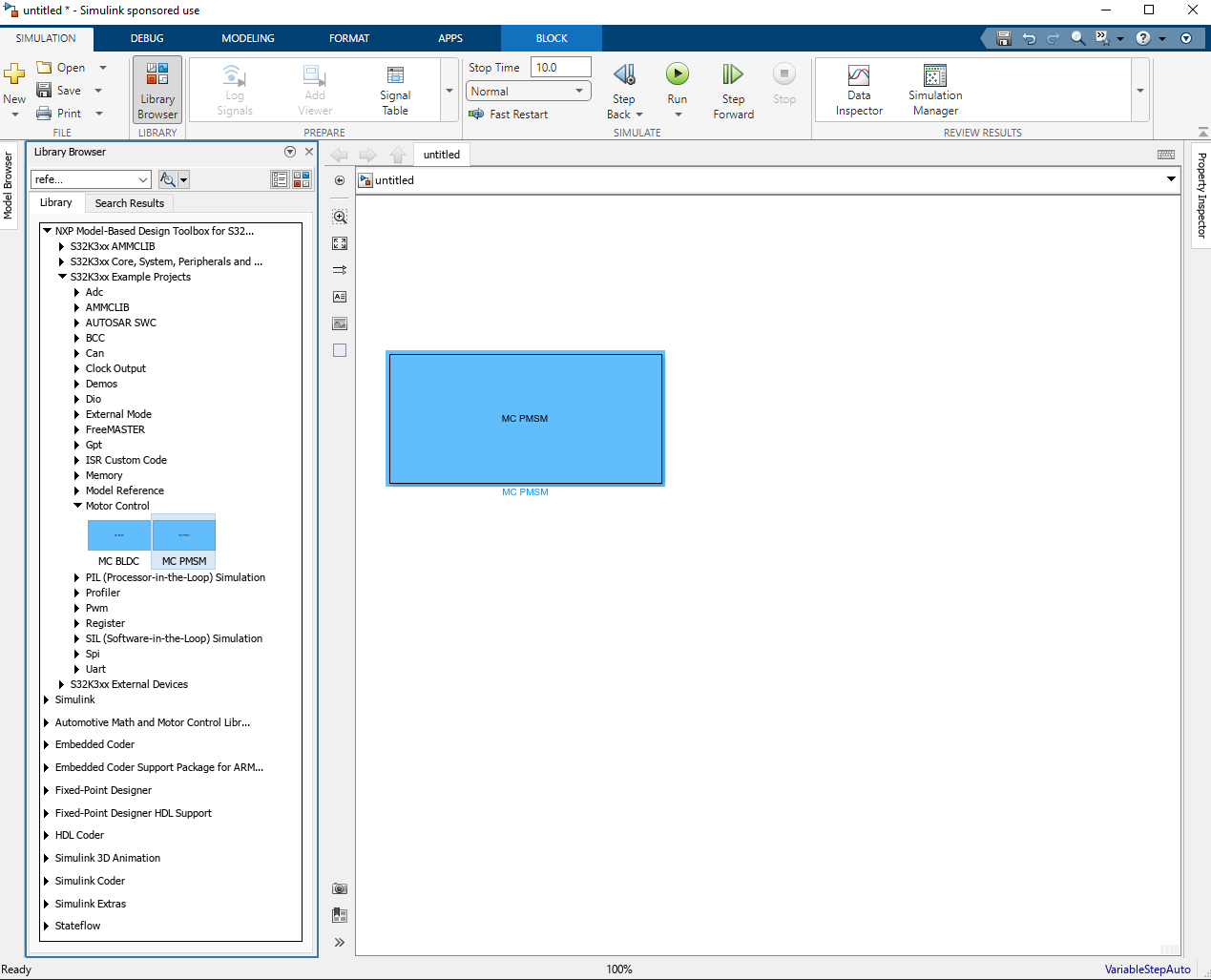 PMSM Motor Control using NXP Model-Based Design Toolbox - NXP Community