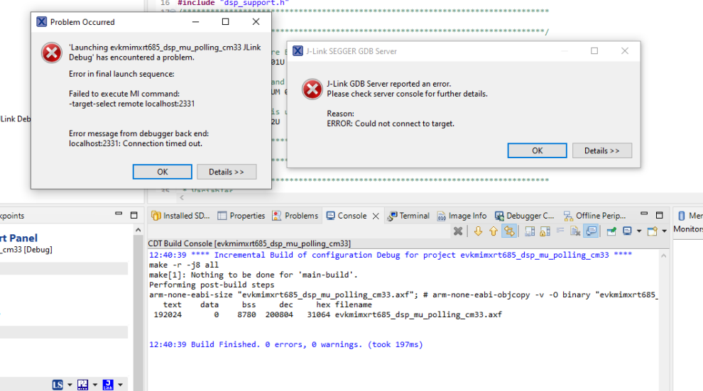 Solved Could Not Connect To Target Mimxrt685 Evk Startnow Video Guide
