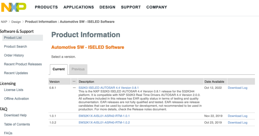 Solved: Can not download S32K SDK ISELED driver - NXP Community