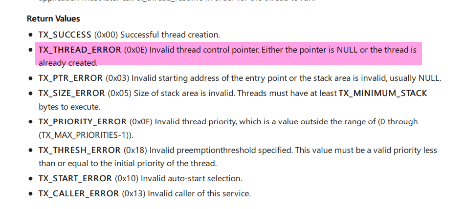 TX_THREAD_ENABLE_PERFORMANCE_INFO at MIMXRT1060-EVK Azure RTOS SDK ...