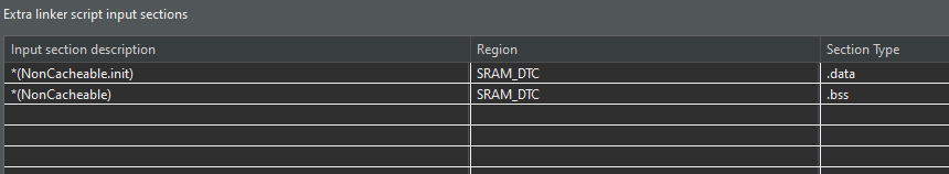 Solved: Relocating DMA buffers to non-cacheable RAM with AT_NONCACHEABLE_SECTION() - NXP Community