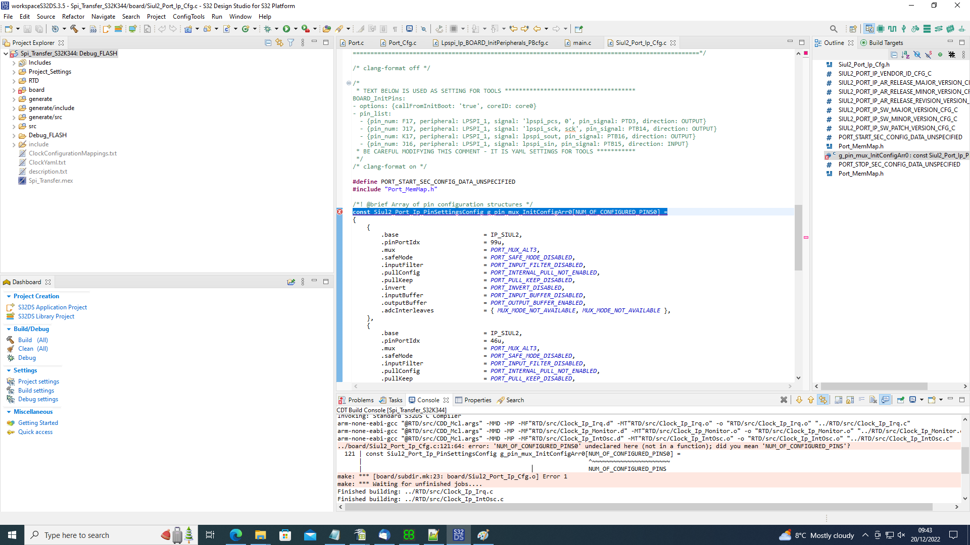 Solved: S32K322 DS PORT CONFIGURATION - NXP Community