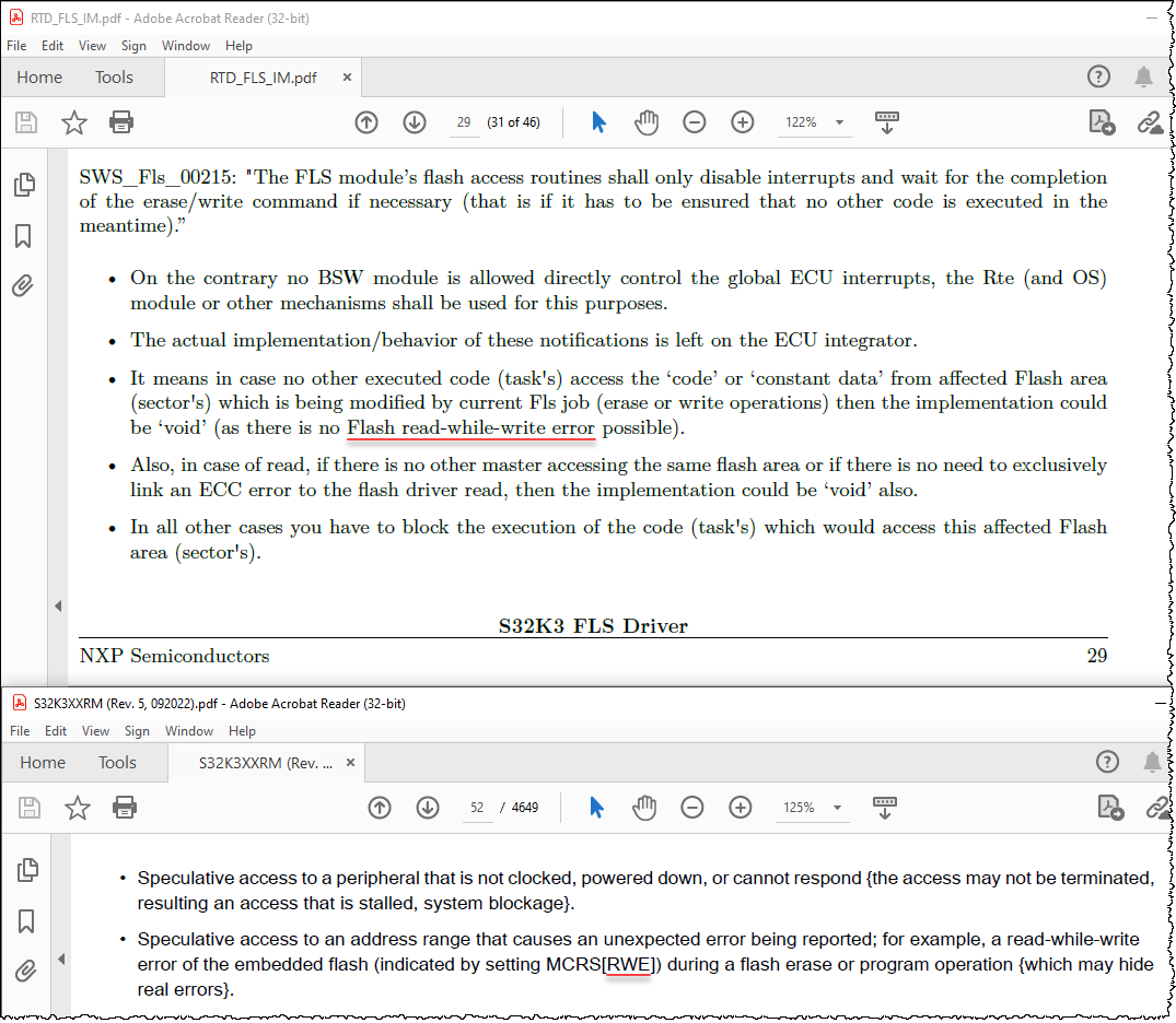 HardFault issue of FLS module occurs after enabling PIT - NXP Community
