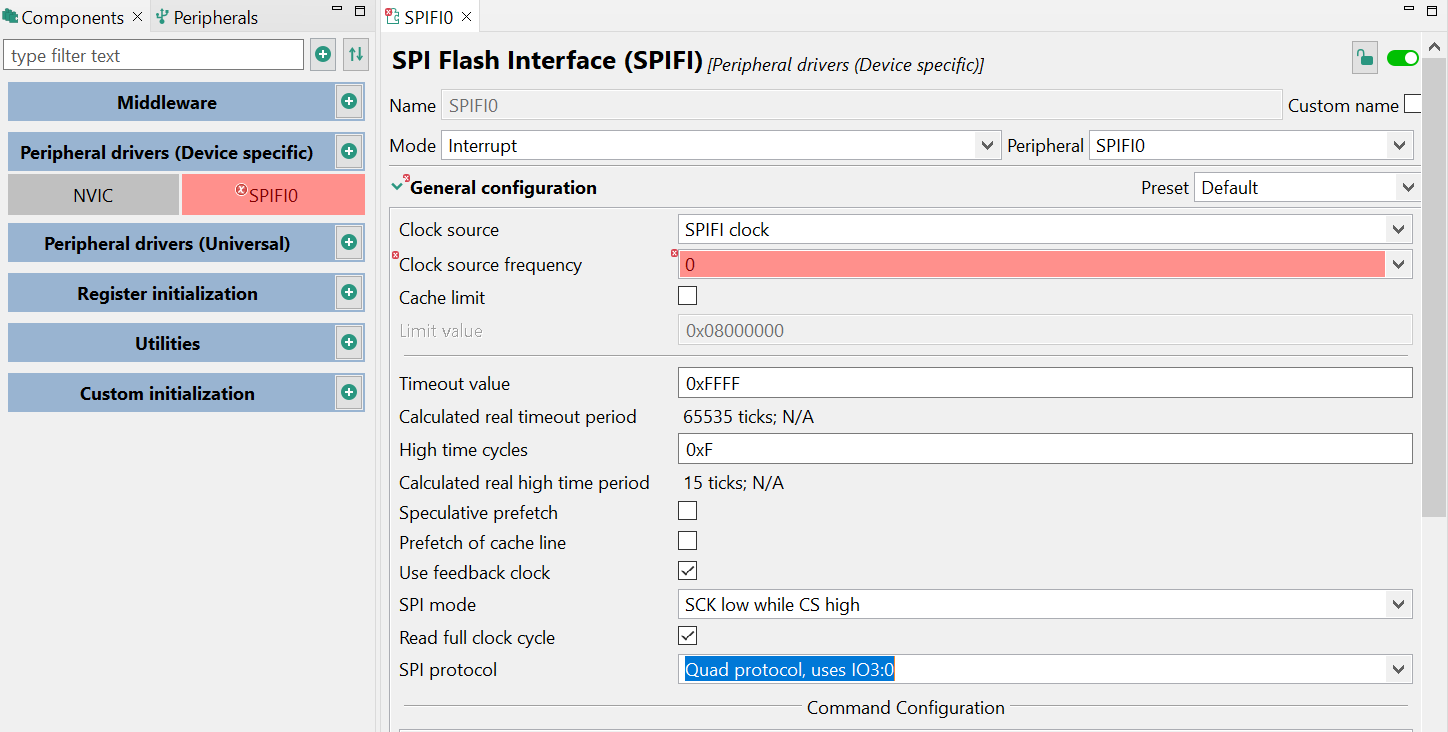 Solved: Re: SPIFI Flash Identification - NXP Community