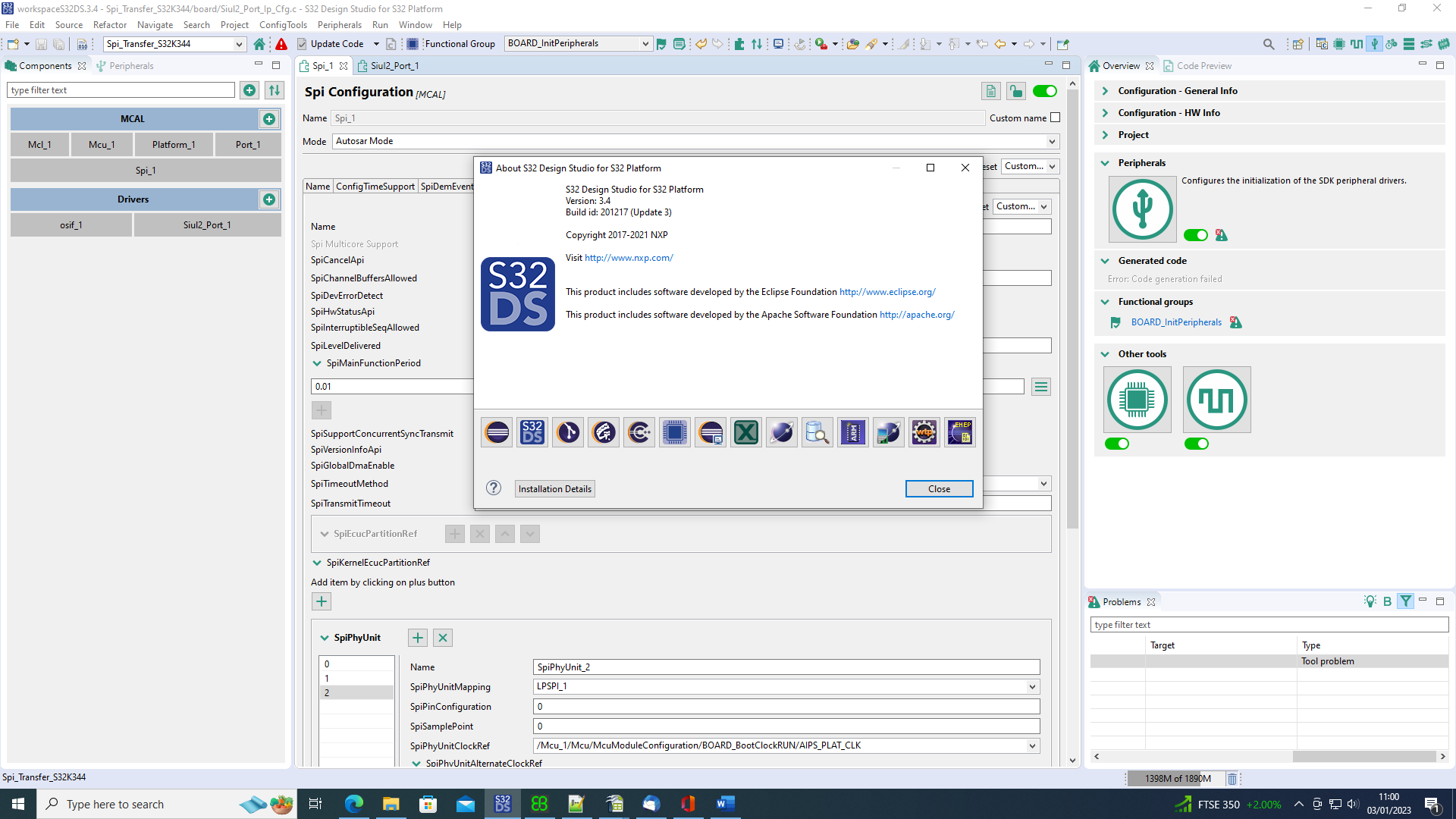 Solved: S32K322 DS PORT CONFIGURATION - NXP Community
