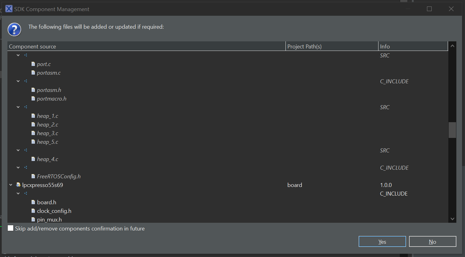 Preserving modified files across SDK changes and updates - NXP Community