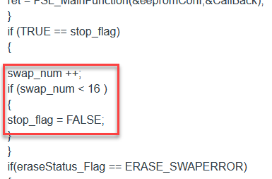 Solved: Eeprom emulation ,why it takes so much time to run the code? - NXP Community