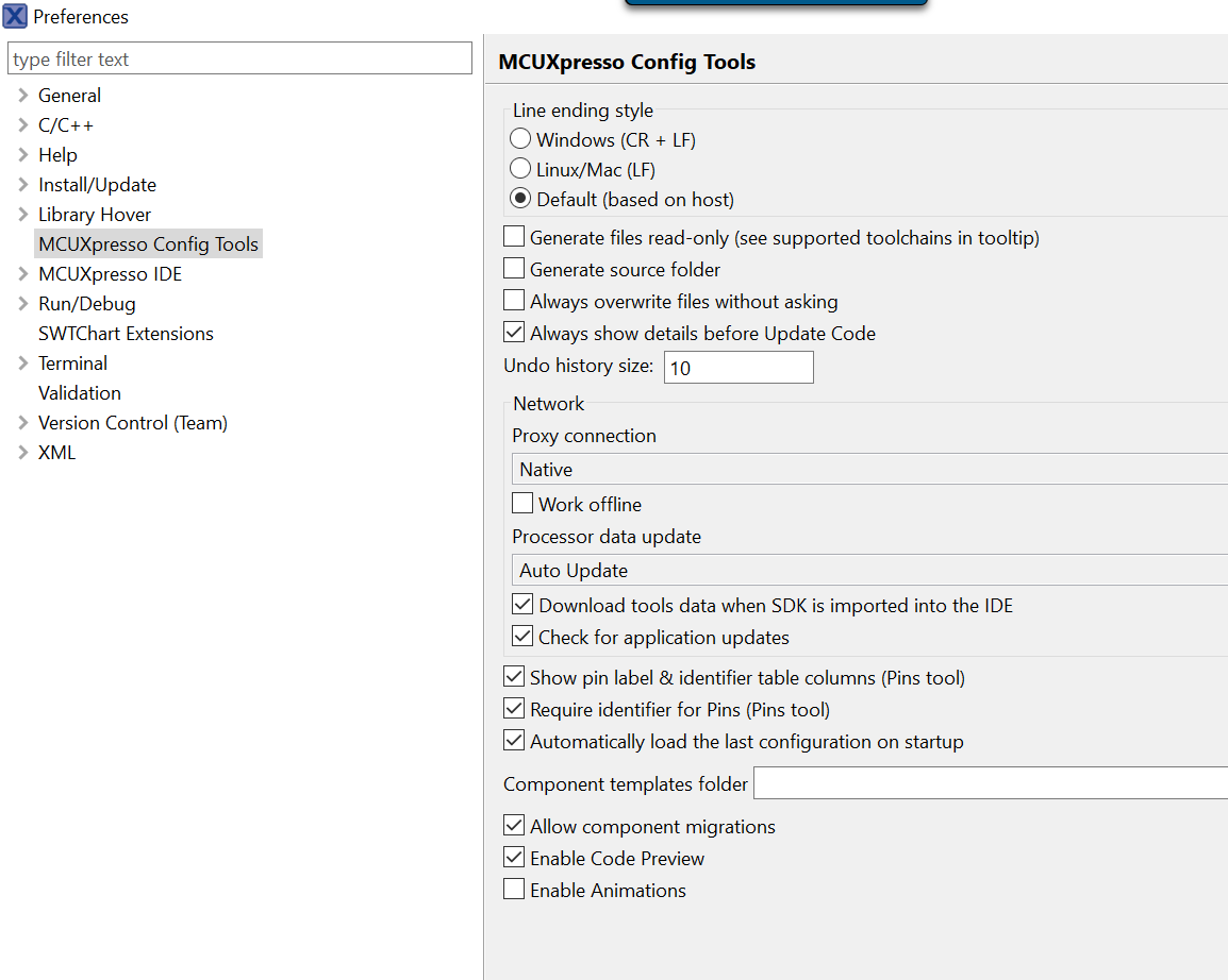 Preserving modified files across SDK changes and updates - NXP Community