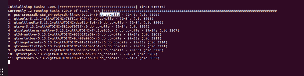 yocto takes too long to compile when building SDK tools - NXP Community