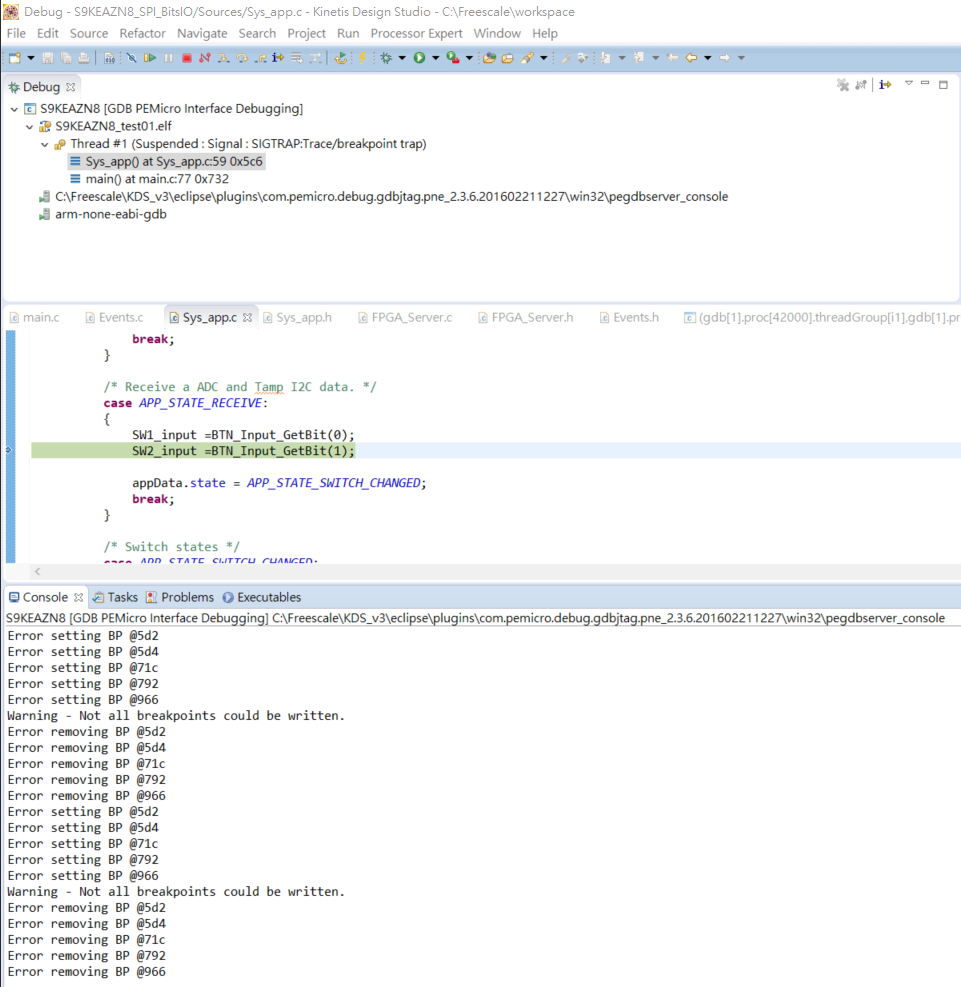 Solved: KDS Debug Error - NXP Community