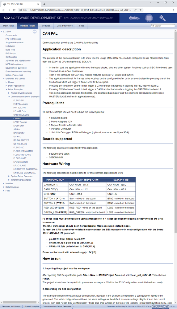Solved: S32K148 - Change CAN FD baudrate - NXP Community