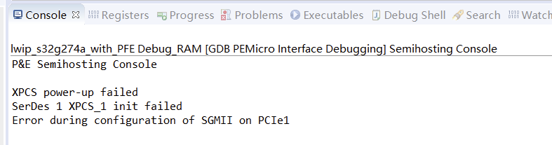Solved: S32G-VNP-GLDBOX PFE_Driver run failed on M7 - NXP Community
