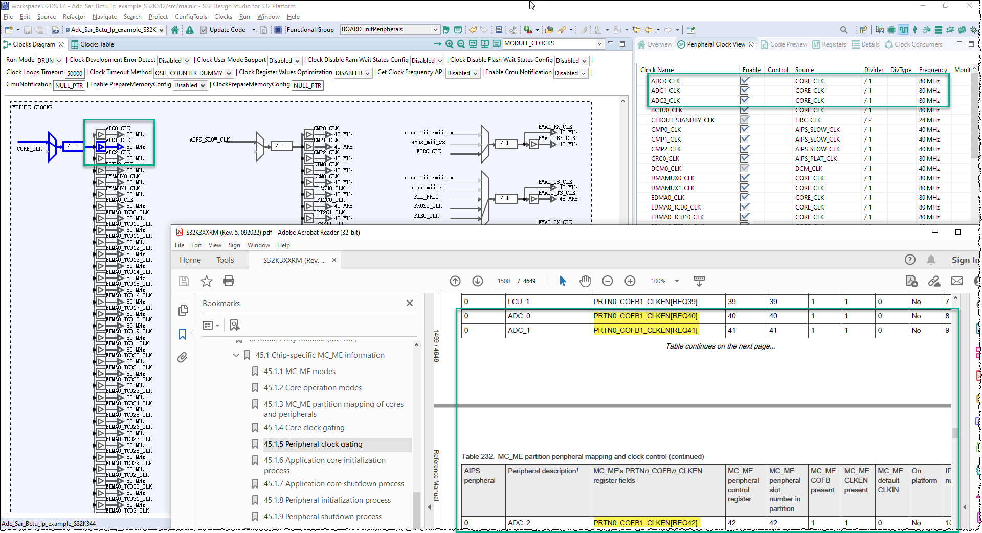 ADC MCR Register access issue - S32K324 - NXP Community
