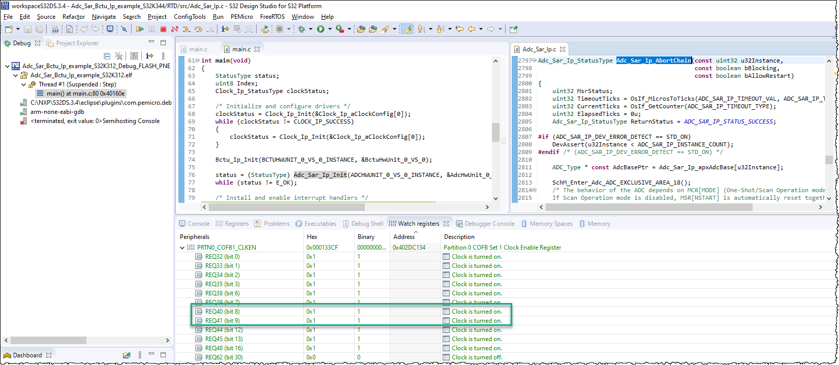 ADC MCR Register access issue - S32K324 - NXP Community