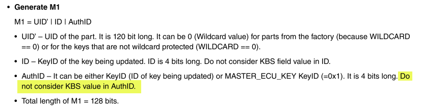 Solved: Can csec key11~17 update other keys as auth key? - NXP Community