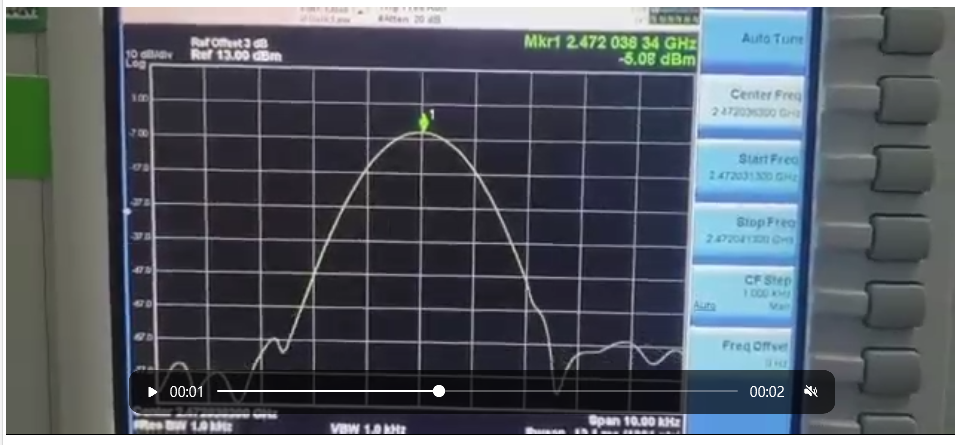 Solved: MKW41： How to do single carrier frequency test - NXP Community