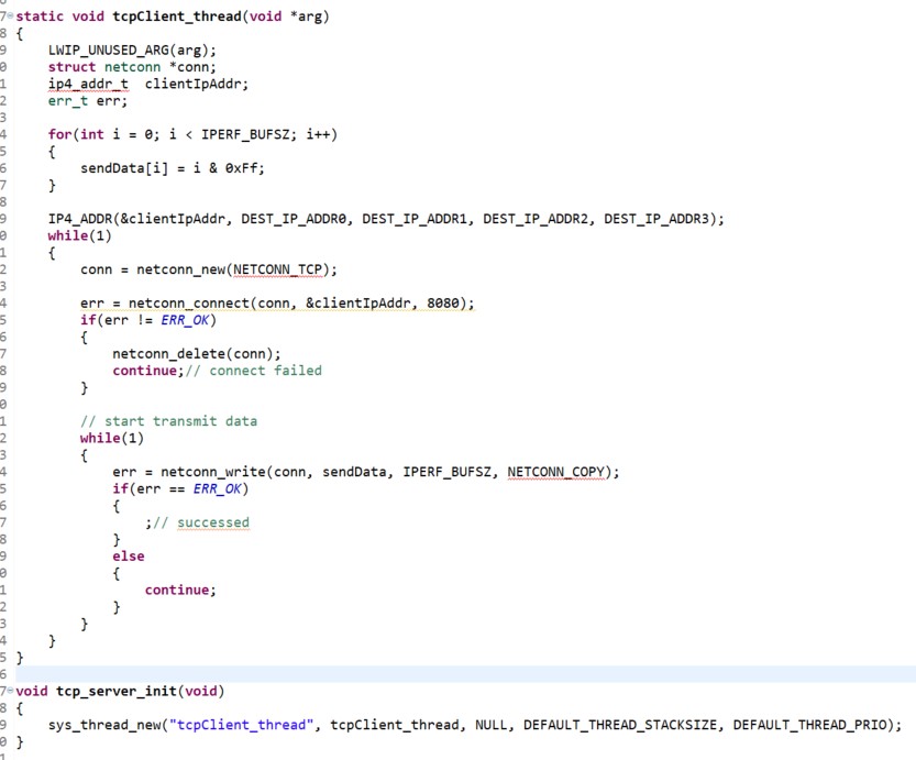 Solved: LWIP on S32R45 not working as a client - NXP Community