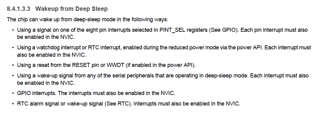 DeepSleep on MIMXRT685-AUD-EVK with RTC as wake up source - NXP Community