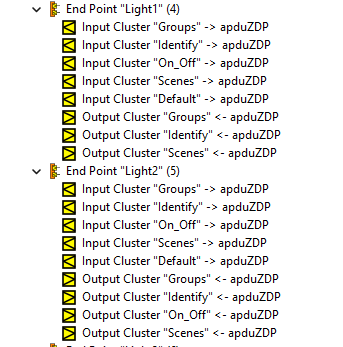 Steps / Guidelines to add Light Endpoints to Zigbee Control bridge set as a Router - NXP Community