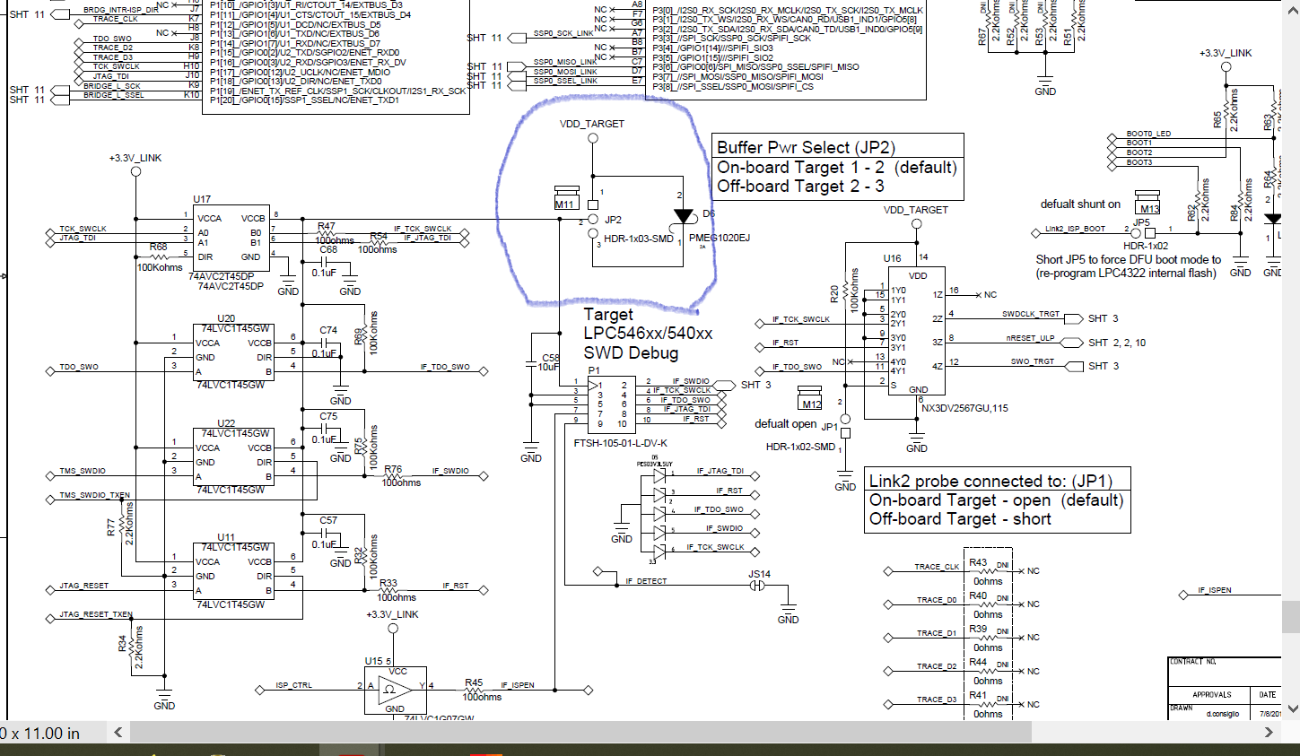 Solved: MCU-Link pro powering a LPC54S018-EVK - NXP Community