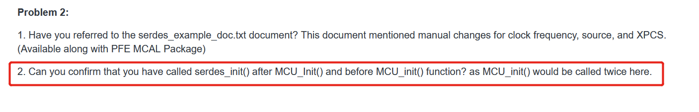 Solved: S32G-VNP-GLDBOX PFE_Driver run failed on M7 - NXP Community