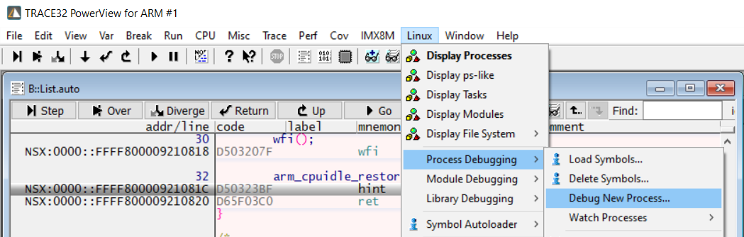 Debug i.MX8MP Linux with TRACE32 - NXP Community