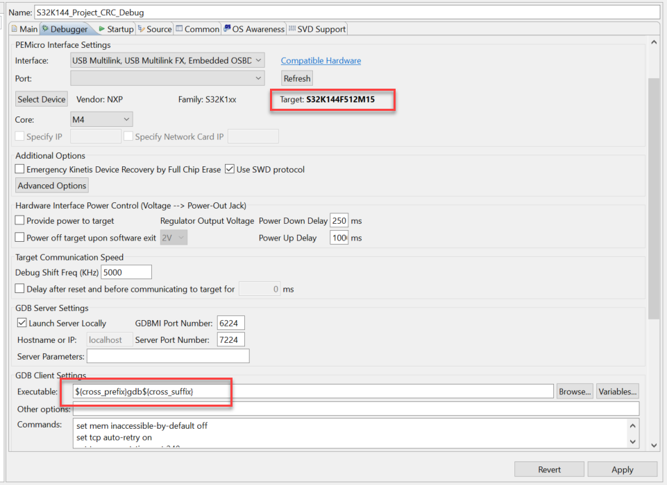 S32DS PEmicro debug - NXP Community