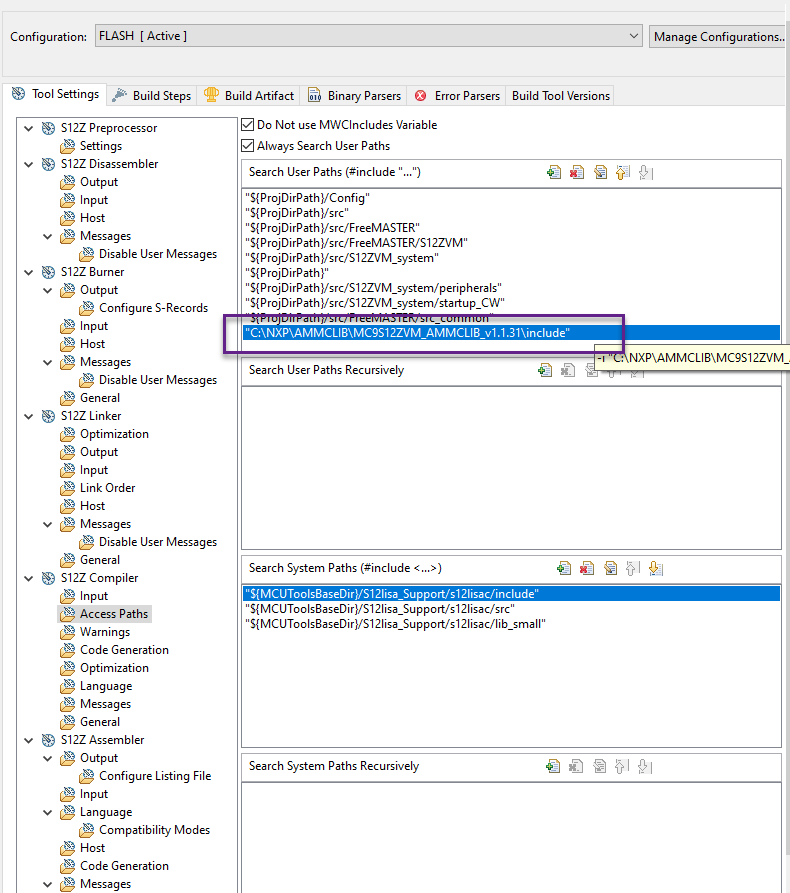 include file problems - NXP Community