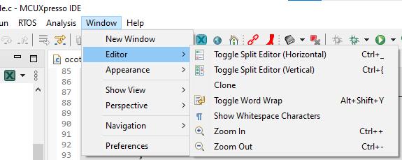 Solved: MCUXpresso v11 toolbar height is extremely tiny - NXP Community